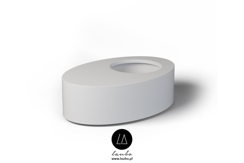 Metal planter DESIGN OVO By Laubo