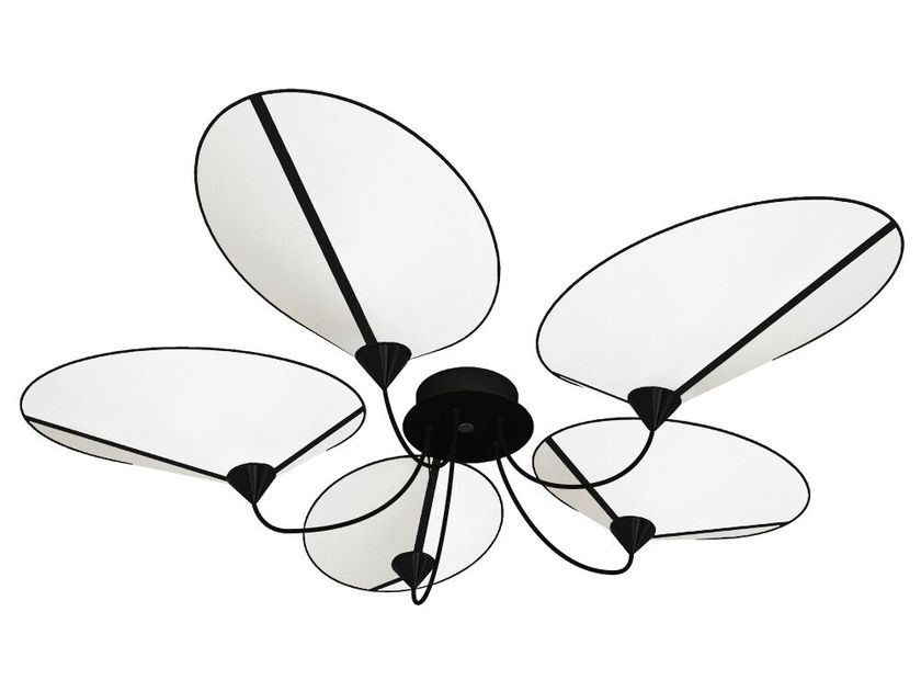 SHIELD 5 GRAND LED fabric ceiling lamp By DESIGNHEURE | design Jette Scheib