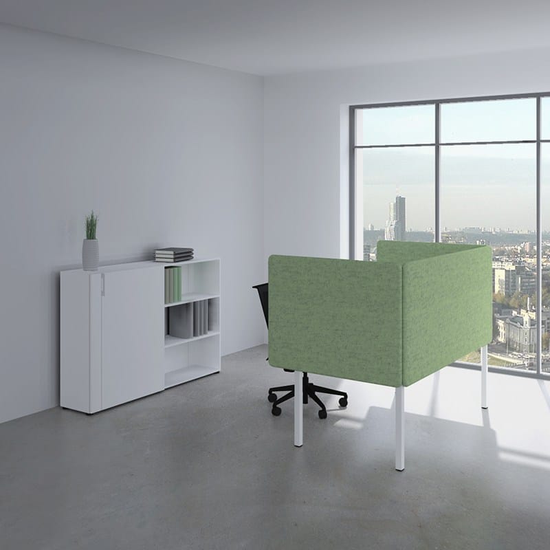 Felt workstation screen desktop partition DESK 760 By NARBUTAS