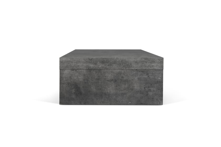 DETROIT Low rectangular wooden coffee table By TemaHome