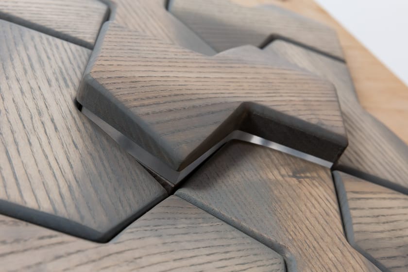 Modular wooden 3D Wall Cladding DETROIT By NEXT LEVEL DESIGN STUDIO