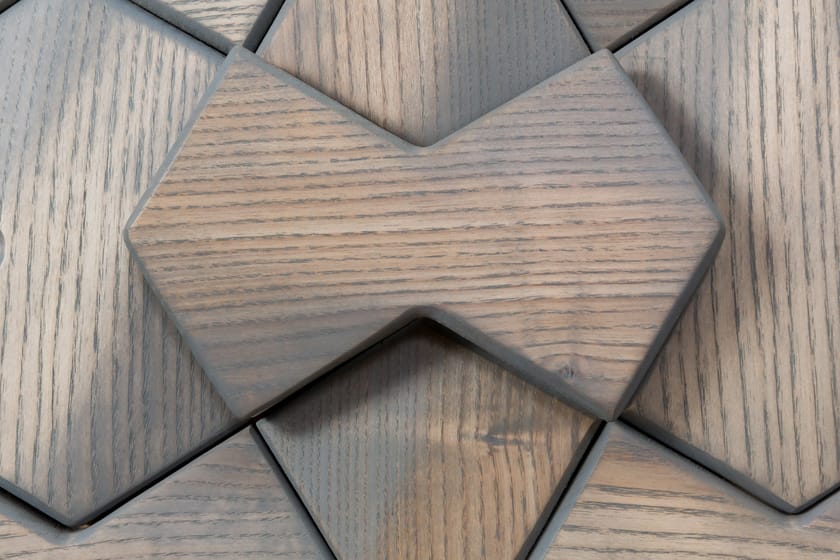 Modular wooden 3D Wall Cladding DETROIT By NEXT LEVEL DESIGN STUDIO