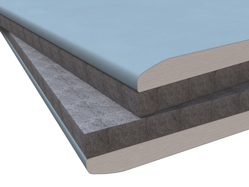 Placa de cartón yeso acústica para aislamiento térmico DIAMANT®-FPE By ...