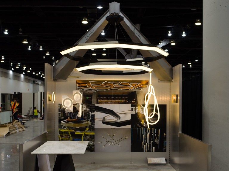 LED direct light pendant lamp with dimmer DIAMOND LUXENNEA By Karice ...