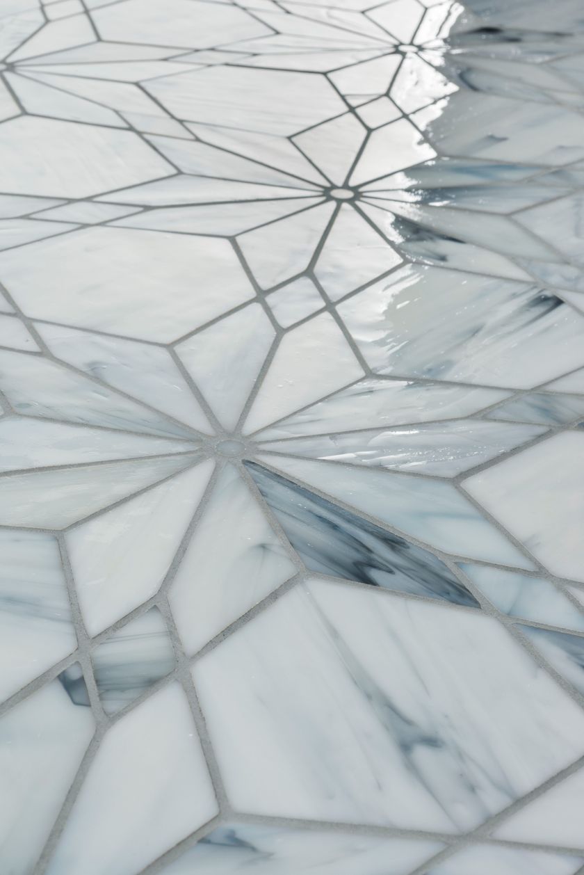 Cathedral glass mosaic DIAMOND Diamond Collection By Mosaico+