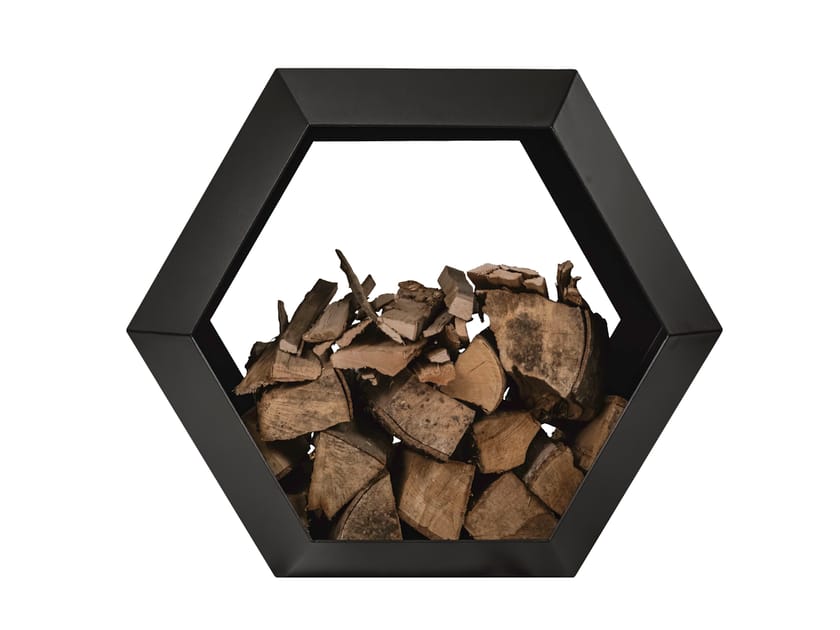 Enamelled steel Log Holders | Archiproducts