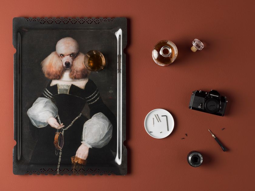 Tabuleiro / objeto decorativo para paredes em HPL DIANE Coleção Galerie ...