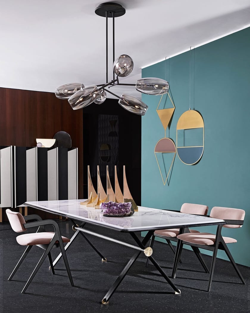 DIANTHA | Pendant lamp By Gallotti&Radice design Massimo Castagna