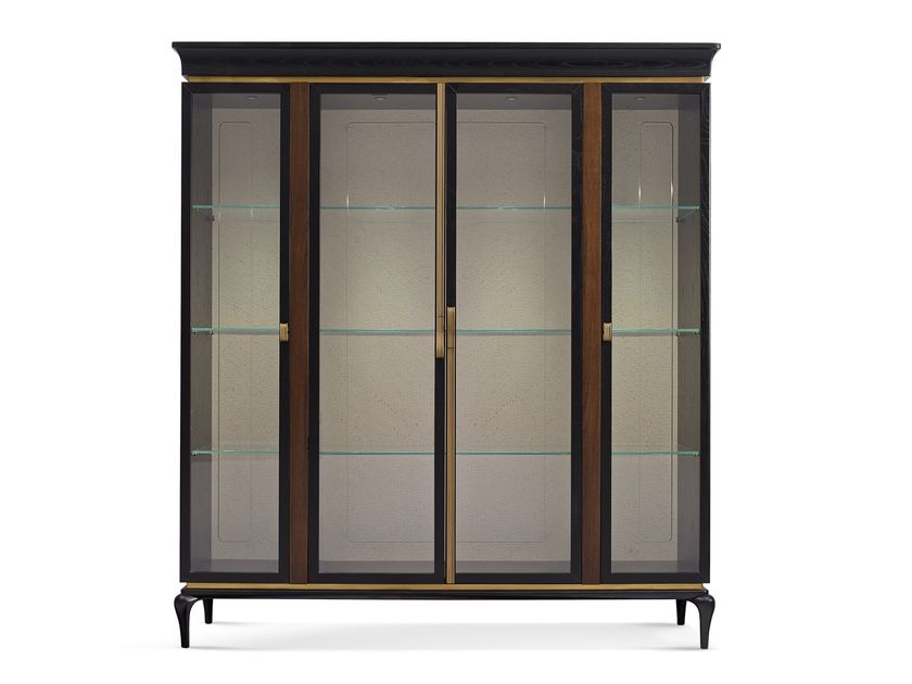 DILAN Wooden display cabinet By A.R. Arredamenti