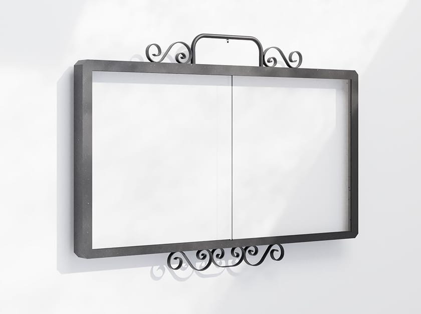 CLASSIC Tableau d'affichage mural en acier galvanisé By DIMCAR