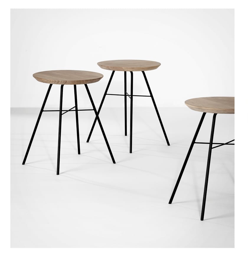 OAK DISC | Stool By Ethnicraft