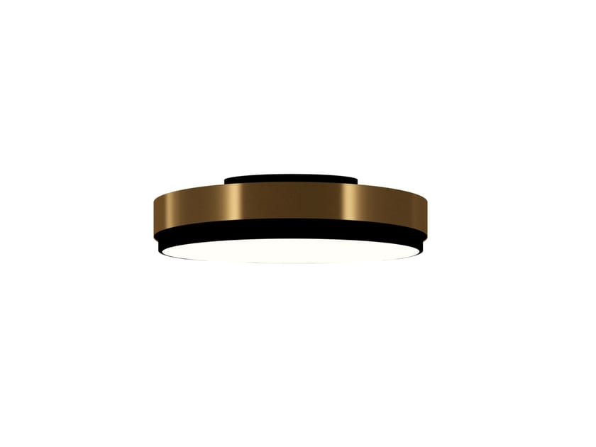 DISCUS LED dimmable brass ceiling lamp By Contardi | design Mkv Design ...