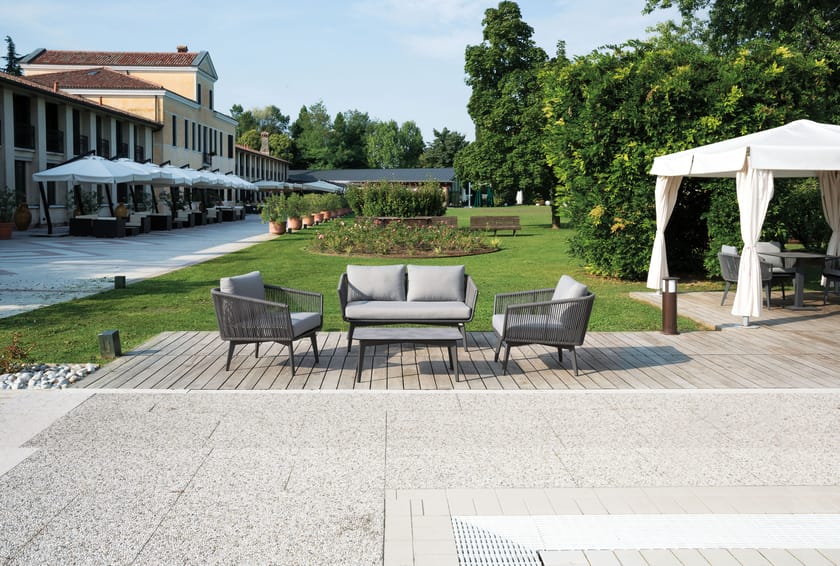 DIVA Low rectangular HPL coffee table By Contral | design Normand Couture