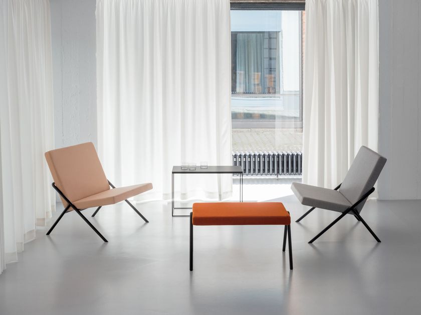 DL2 EUCLIDES | Fabric easy chair By LOEHR design David Löhr