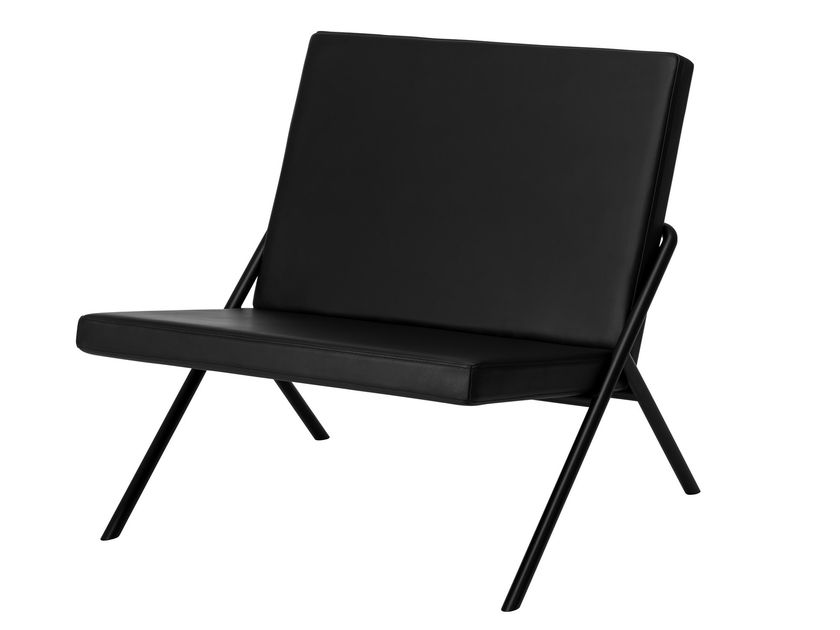 DL2 EUCLIDES | Leather easy chair By LOEHR design David Löhr