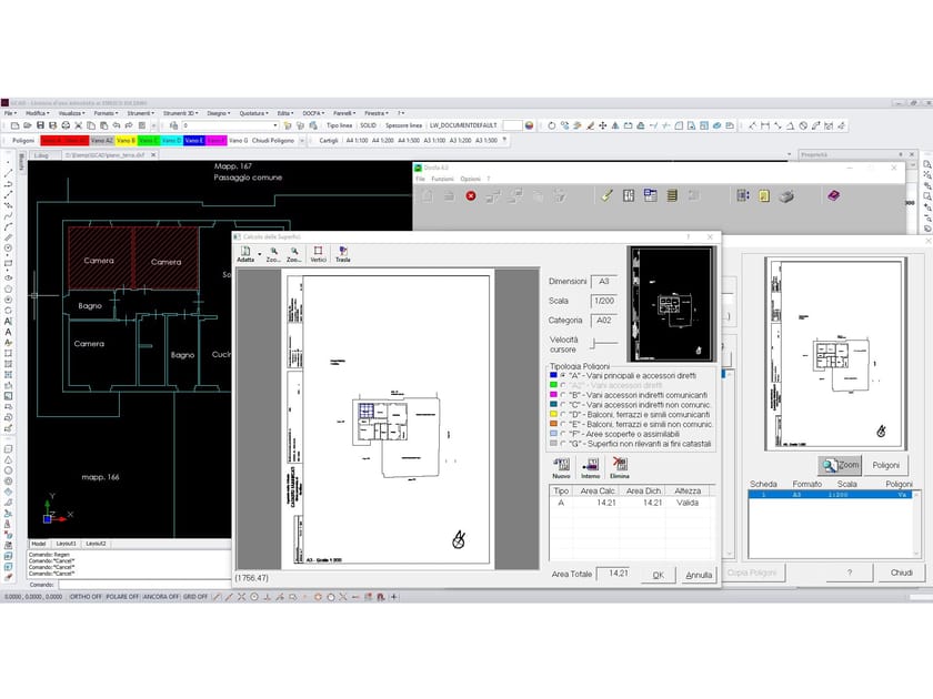 Disegno tecnico CAD DOCFA By GEC Software