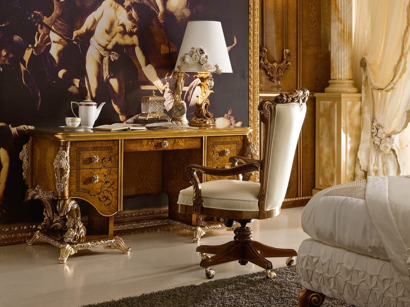 DOLCEVITA Writing desk with drawers By A.R. Arredamenti