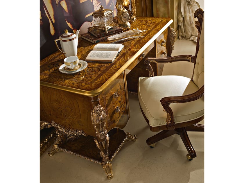 DOLCEVITA Writing desk with drawers By A.R. Arredamenti