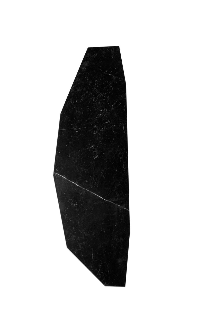 DOLMEN Demilune marble console table By Ginger & Jagger