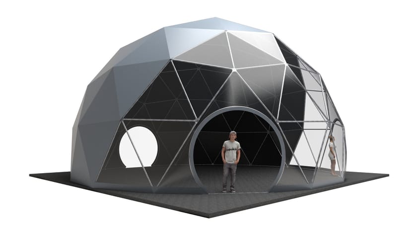 DOME 12 Tensile structure By Kupole