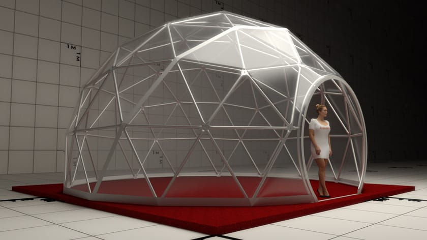 DOME 7 Tensile structure By Kupole