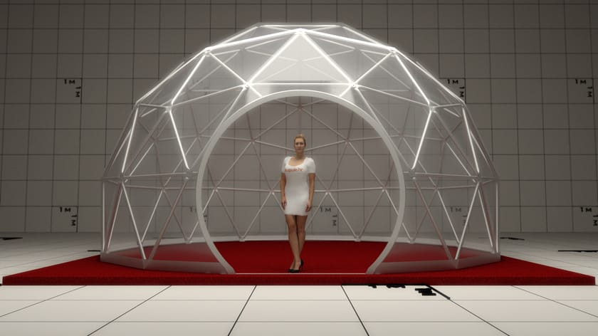 DOME 7 Tensile structure By Kupole