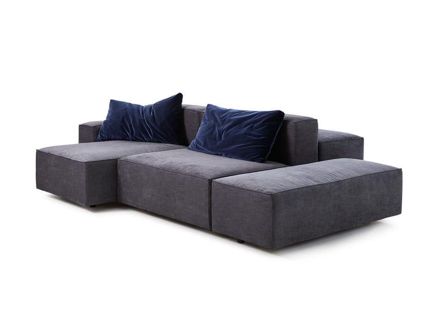 Modular fabric sofa DOMINO.18 By Montis design Dick Spierenburg