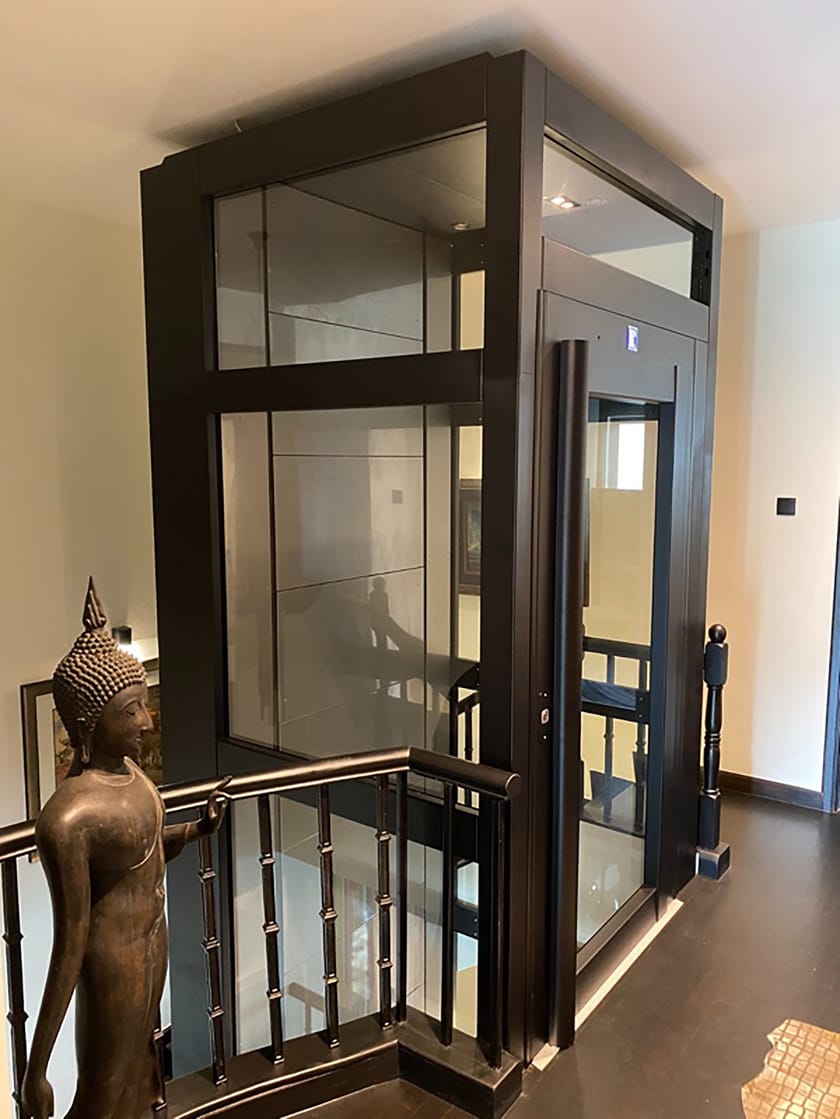 DOMOFLEX 2 INDOOR 电梯 By AREALIFT