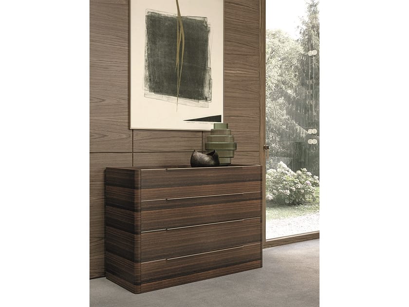 DOMUS Wooden chest of drawers By Turri | design Matteo Nunziati