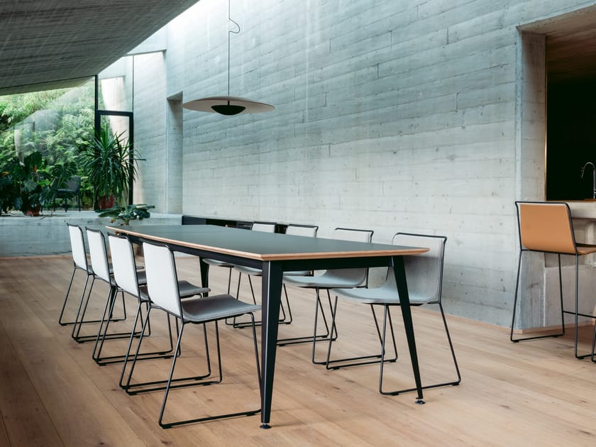 Rectangular wooden table DON DOUBLE Don Collection By ONDARRETA design ...