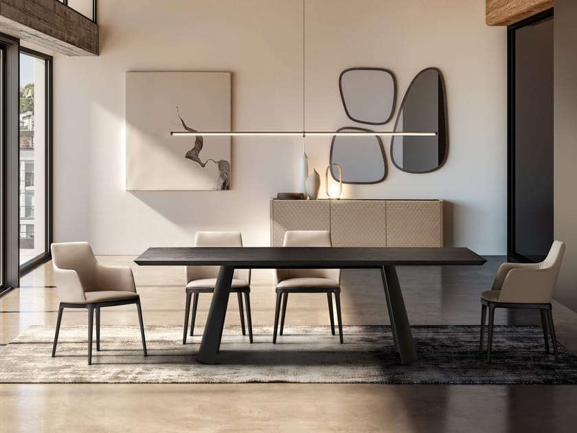 DORIAN | Table en bois Table rectangulaire en bois By EFORMA | design Moom