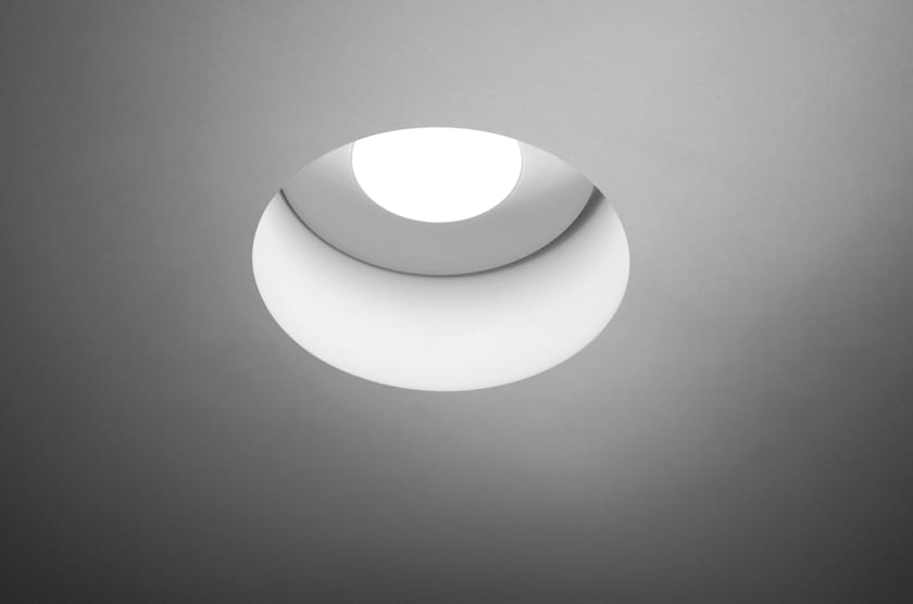 DORIDE | Round spotlight Recessed plaster spotlight By Tecnico