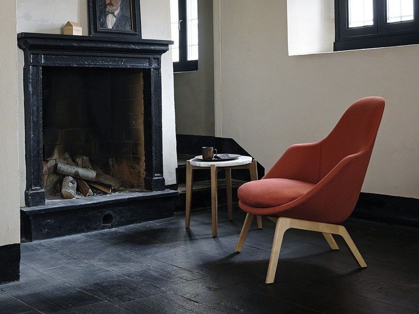 Fabric armchair with armrests DOT By Tacchini design Patrick Norguet