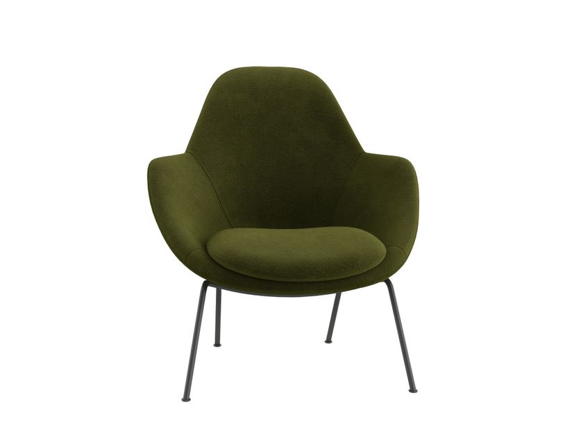 Fabric armchair with armrests DOT By Tacchini design Patrick Norguet