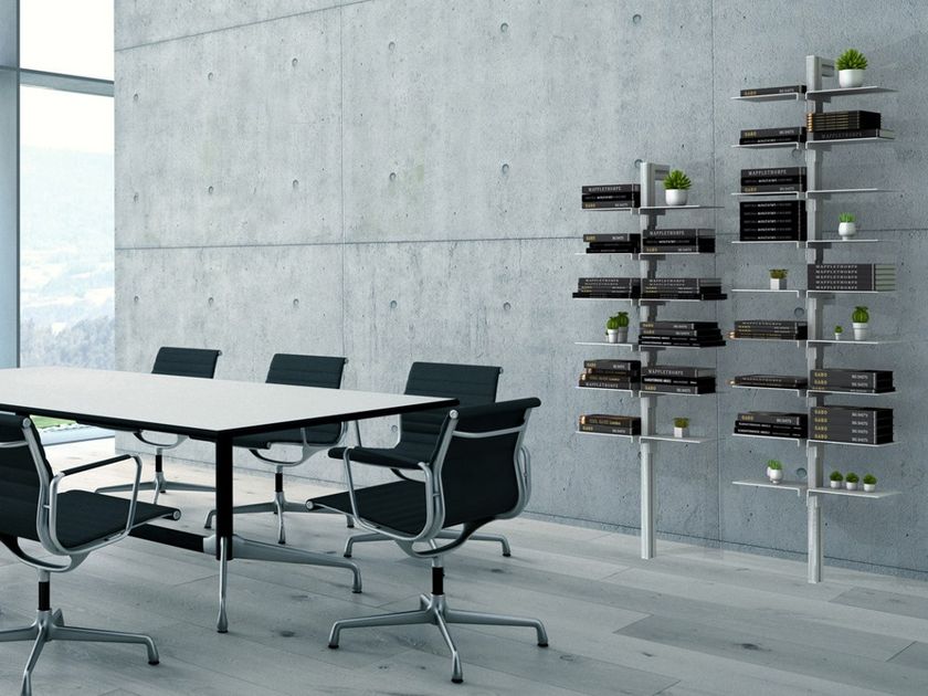 DOTTO | Wall-mounted bookcase By STUDIO T