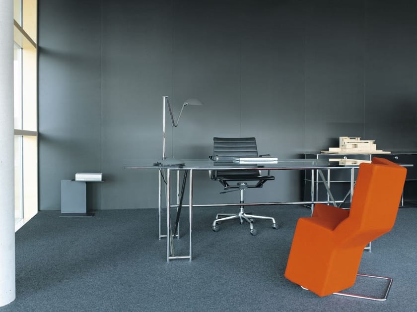 DOUBLE X Table By ClassiCon | design Eileen Gray