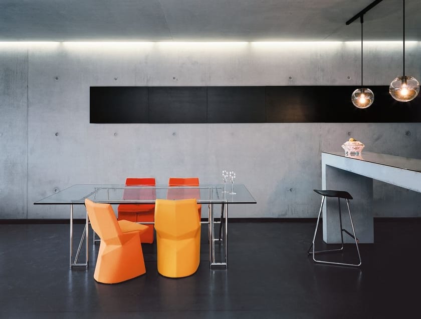 DOUBLE X Table By ClassiCon | design Eileen Gray