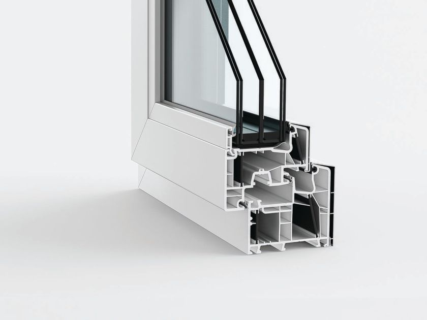 DQG 85 ENERGETO ALU Serramenti in PVC/alluminio By DQG - Diquigiovanni