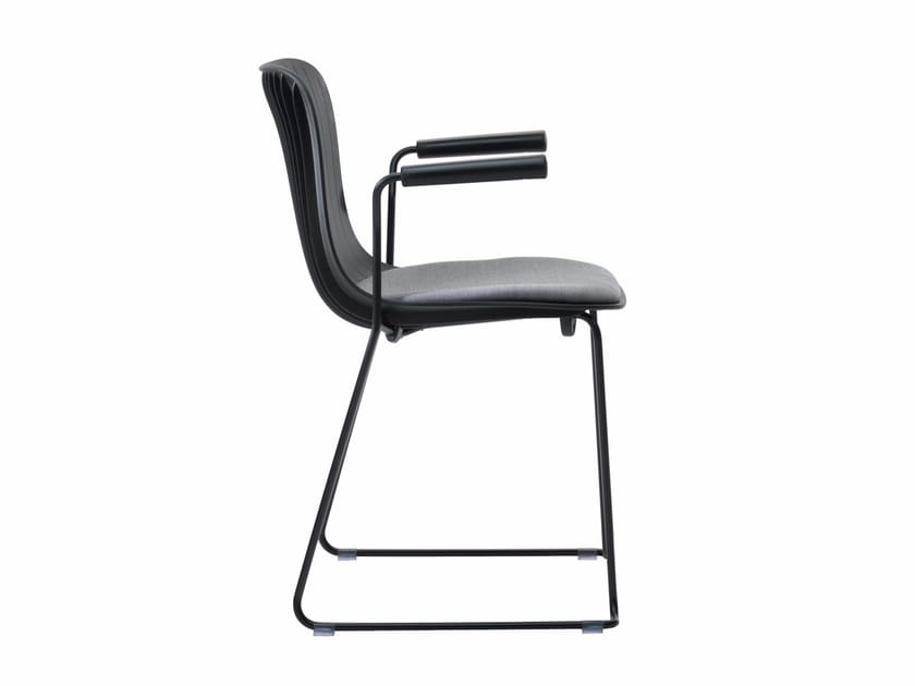 DRAGONFLY | Chair with armrests By Segis design Odoardo Fioravanti