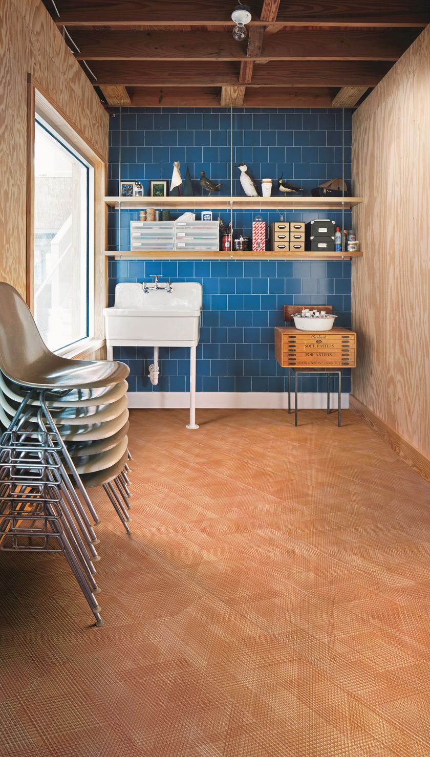 DRAWN LINES Ecological resilient vinyl flooring By Interface®