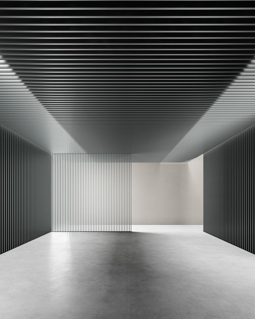 DRESSWALL STRIPES SQ35/100-D Partition wall By Dresswall