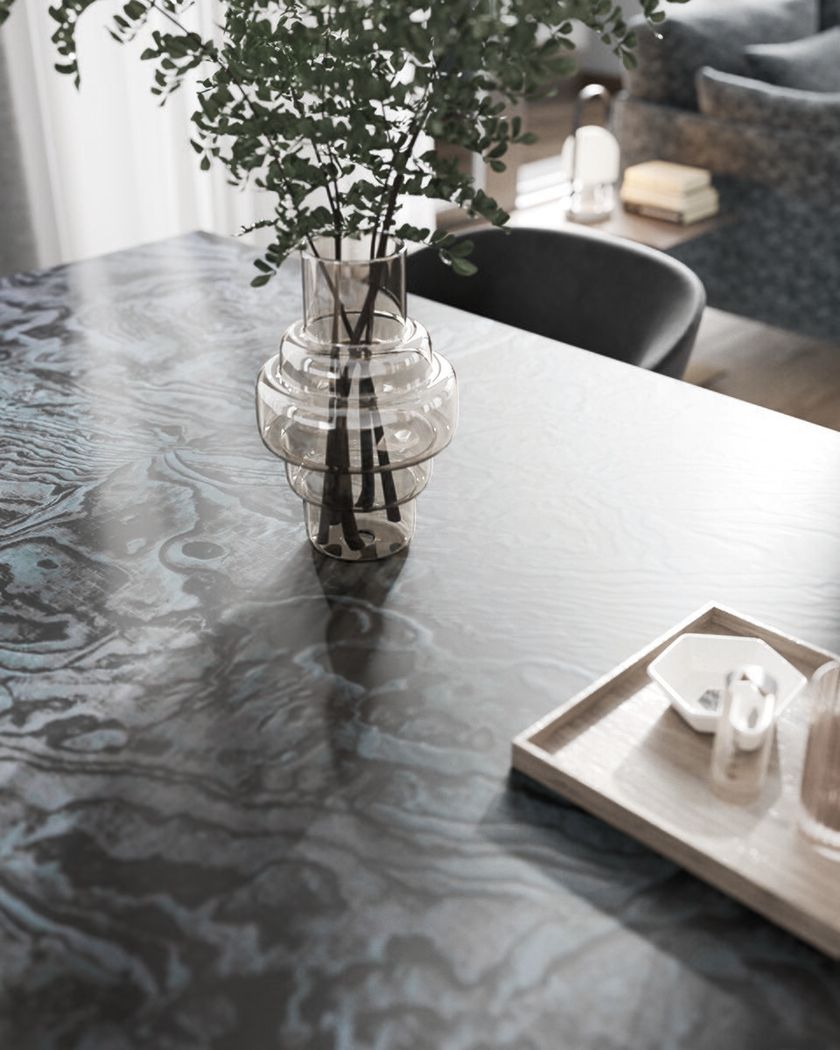 PARKER Rectangular ceramic dining table By DRESSY | design Sergio Rochas
