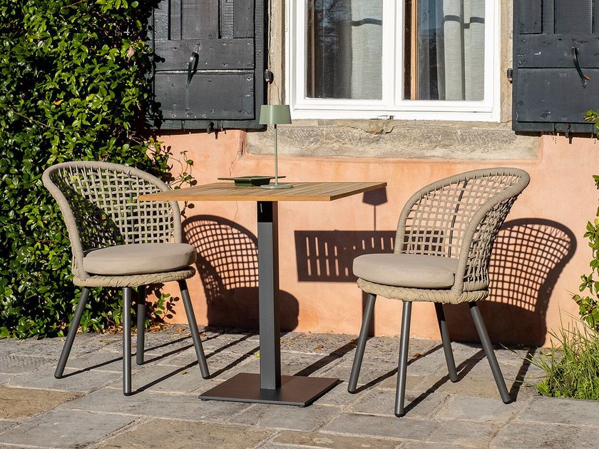 ALASKA Square garden table By DRIGANI