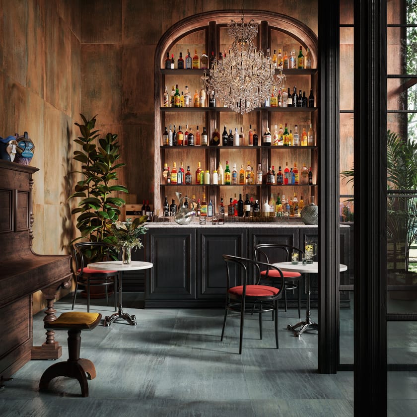 DRIPART VERDIGRIS pavimento By CERAMICA SANT'AGOSTINO