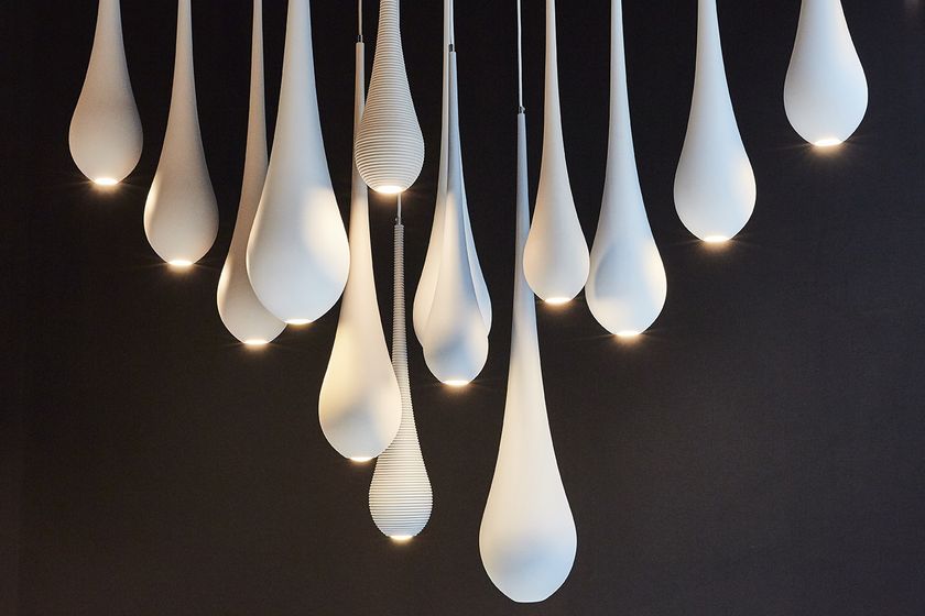 Luminária pendente LED feita à mão DROP 104 By Bloomboom design ...
