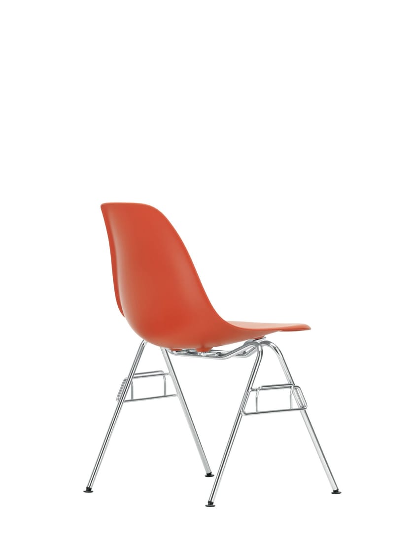DSS-N Stackable fabric training chair By Vitra | design Charles & Ray Eames