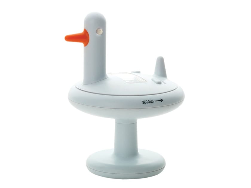Thermoplastic resin timer DUCK TIMER By Alessi design Eero Aarnio