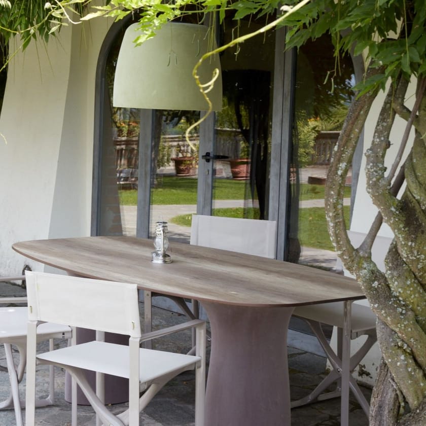 DUETTO MOLESKIN table By Serralunga