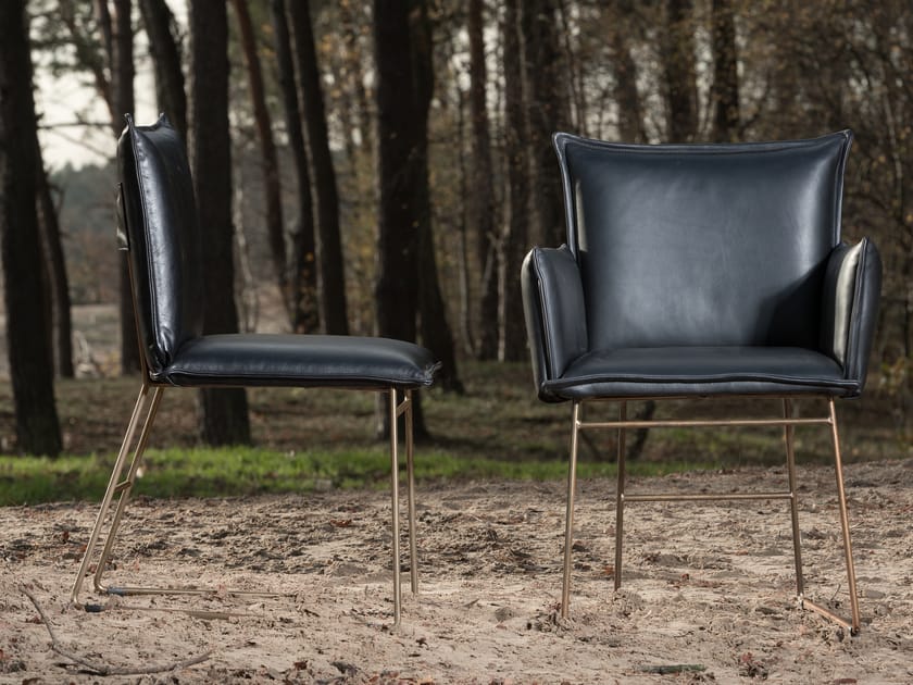 DUKE | Chair with armrests Duke Collection By Jess
