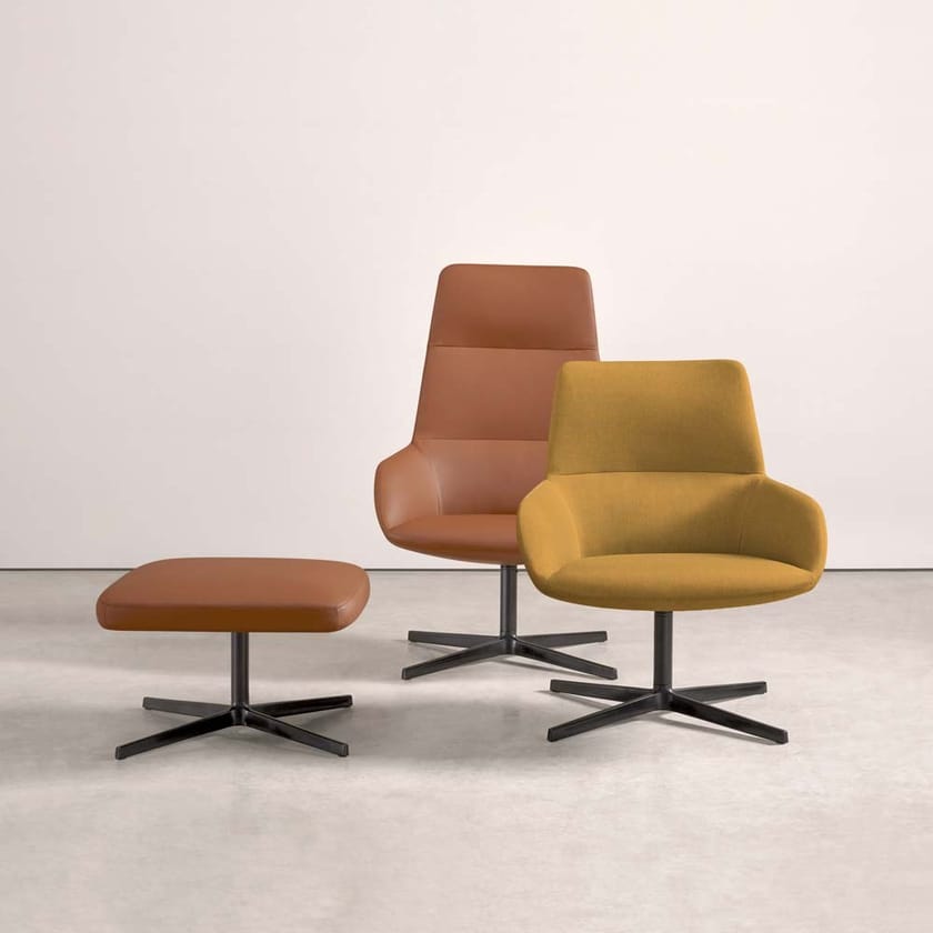 DUNAS LOUNGE | Armchair By INCLASS design Christophe Pillet